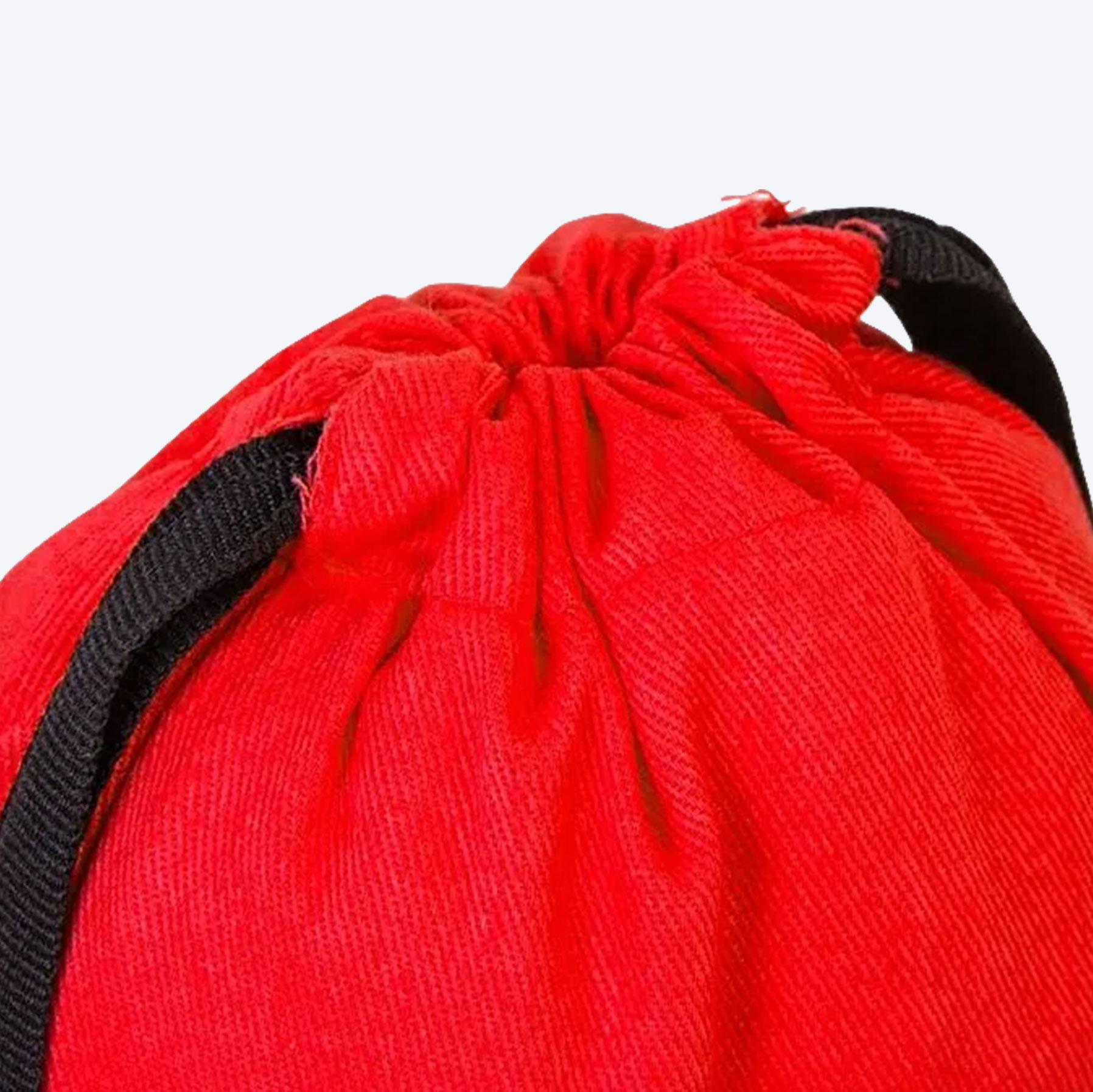 Customisable Red Colour Raw Cloth Pouch 15,5x20 cm | Neptün Global ...